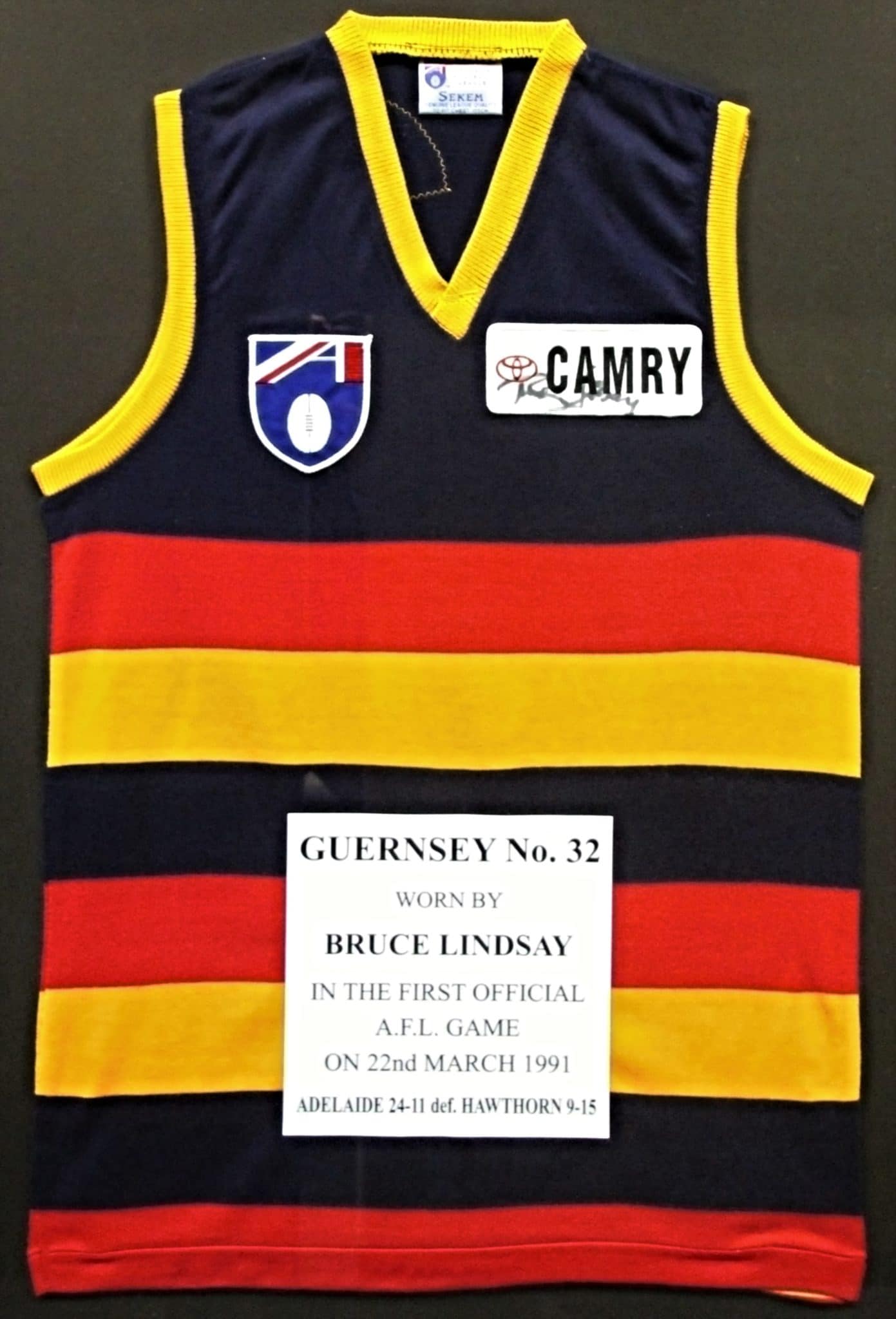 The Original Set Of Crows Jumpers | Adelaide Football Club