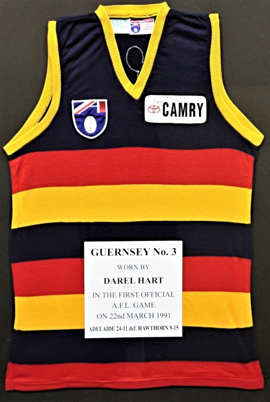 The Original Set Of Crows Jumpers | Adelaide Football Club