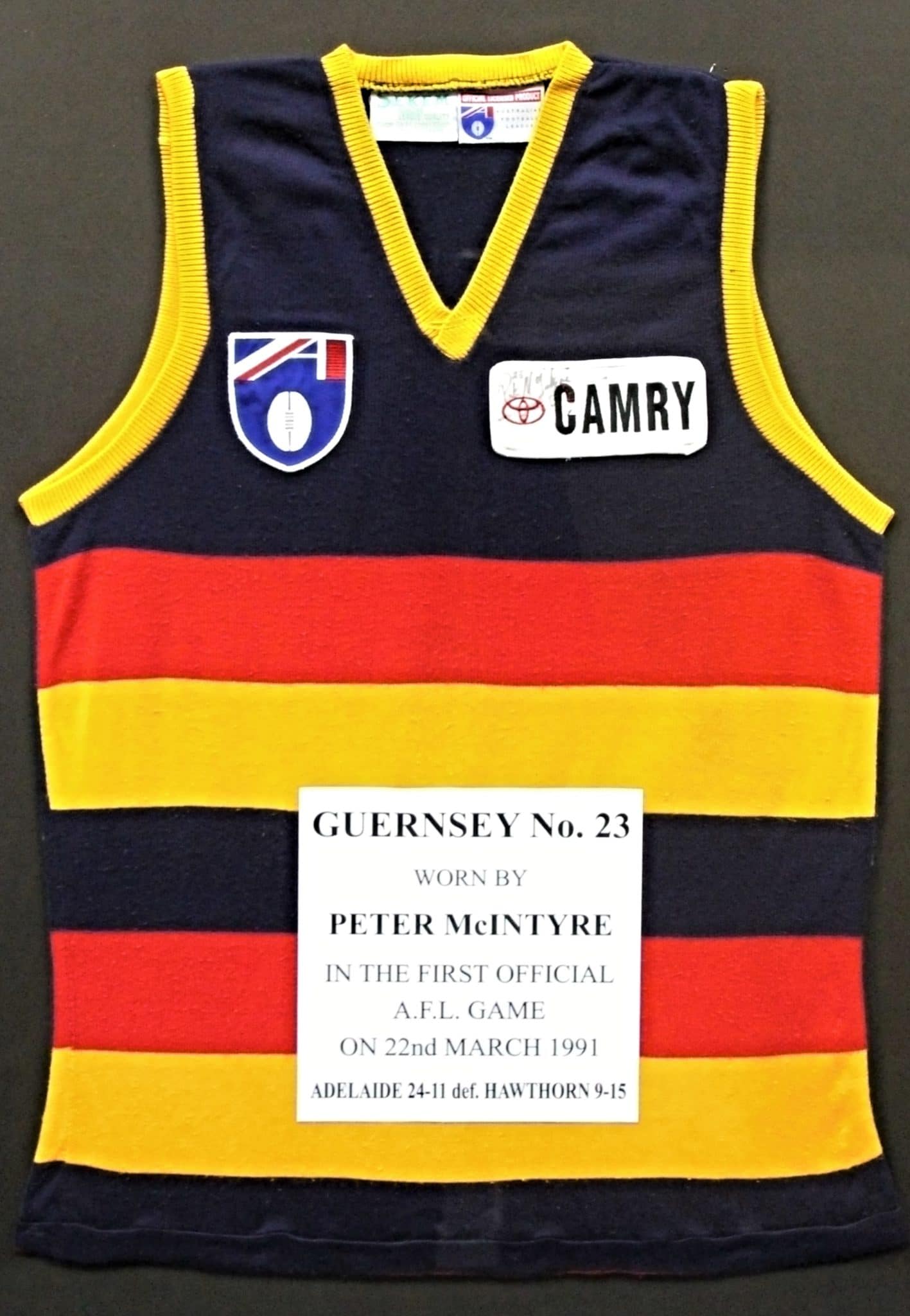 The Original Set Of Crows Jumpers | Adelaide Football Club
